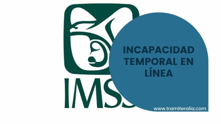 IMSS - INCAPACIDAD TEMPORAL EN LÍNEA: ¡DESCUBRE CÓMO!